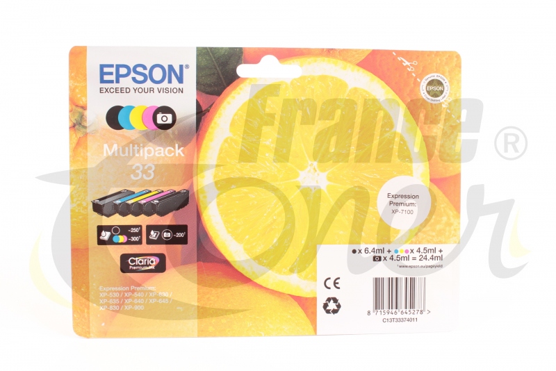 Cartouches Encre pour EPSON EXPRESSION PREMIUM XP - 7100 | FranceToner